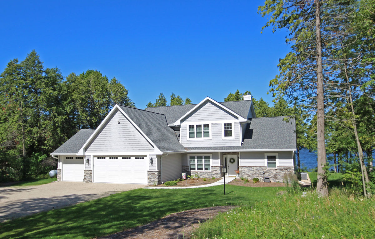 New custom-built waterfront home in Sturgeon Bay, Wisconsin • PortSide ...