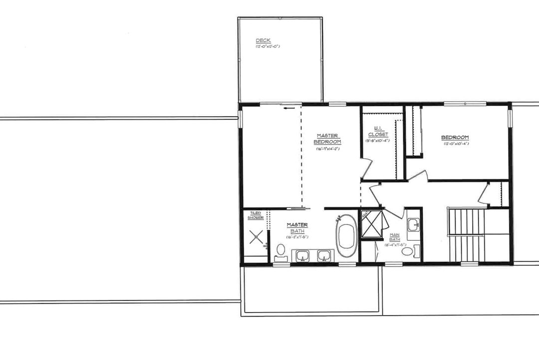 Second Floor Plan • PortSide Builders